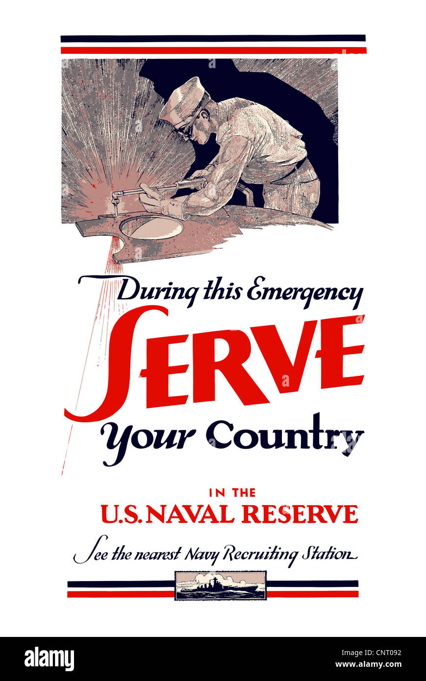 American propaganda poster world war ii Cut Out Stock Images & Pictures ...