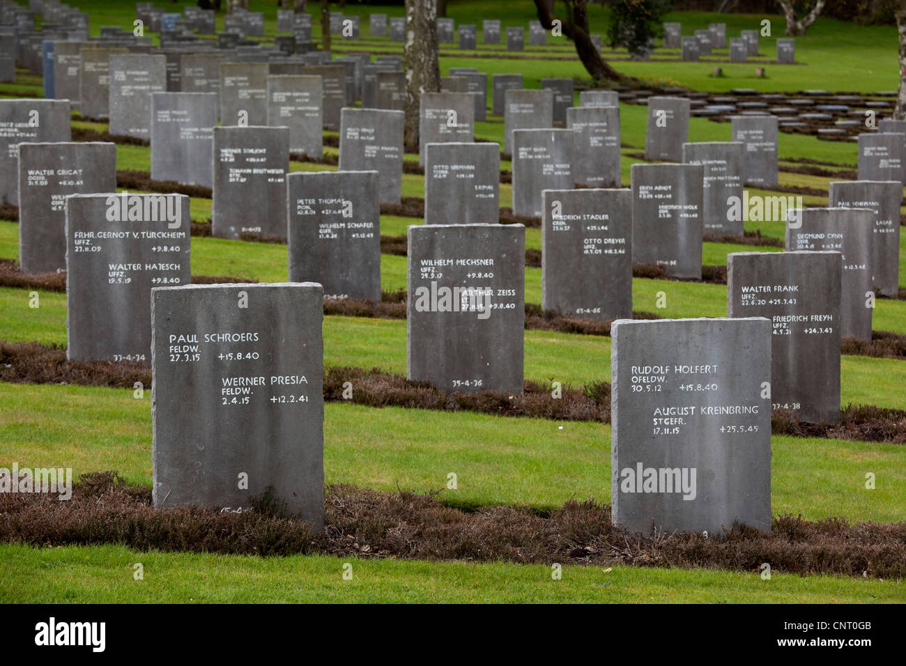 German War Cemetery, Cannock Chase, Staffordshire, UK Stock Photo - Alamy