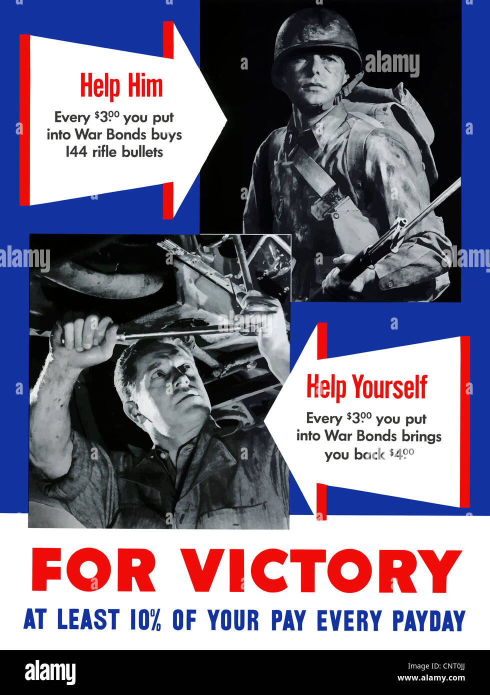 Digitally restored propaganda war poster hi-res stock photography and ...