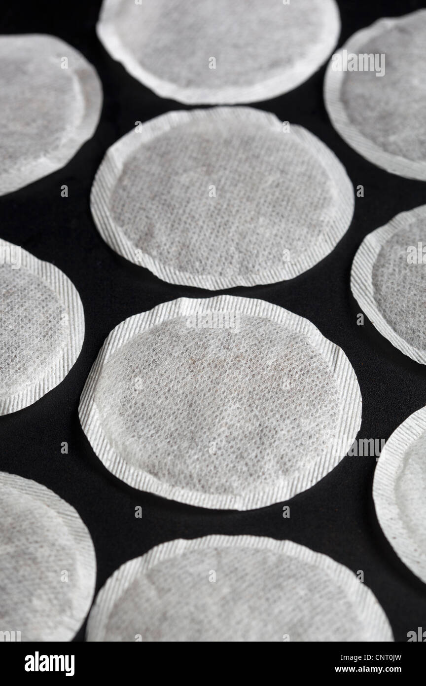 Round Tea Bags Stock Photo - Alamy