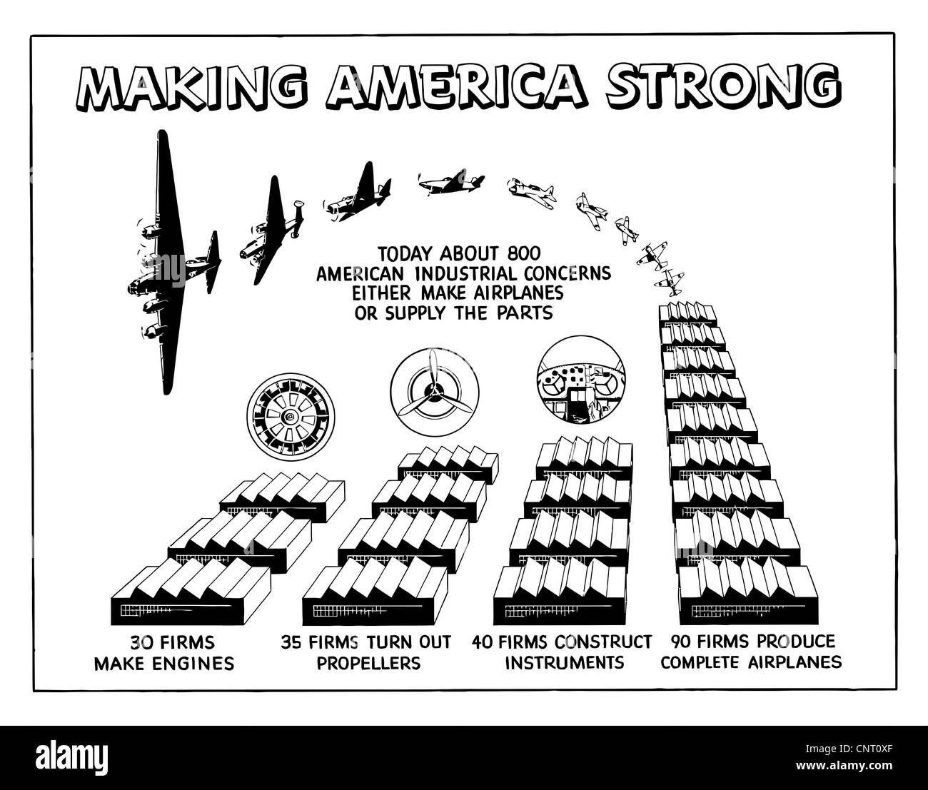 Digitally restored propaganda war poster Stock Photo - Alamy