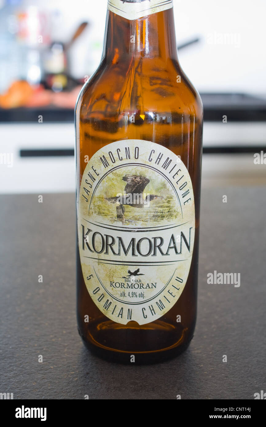 polish local beer, Kormoran Stock Photo - Alamy