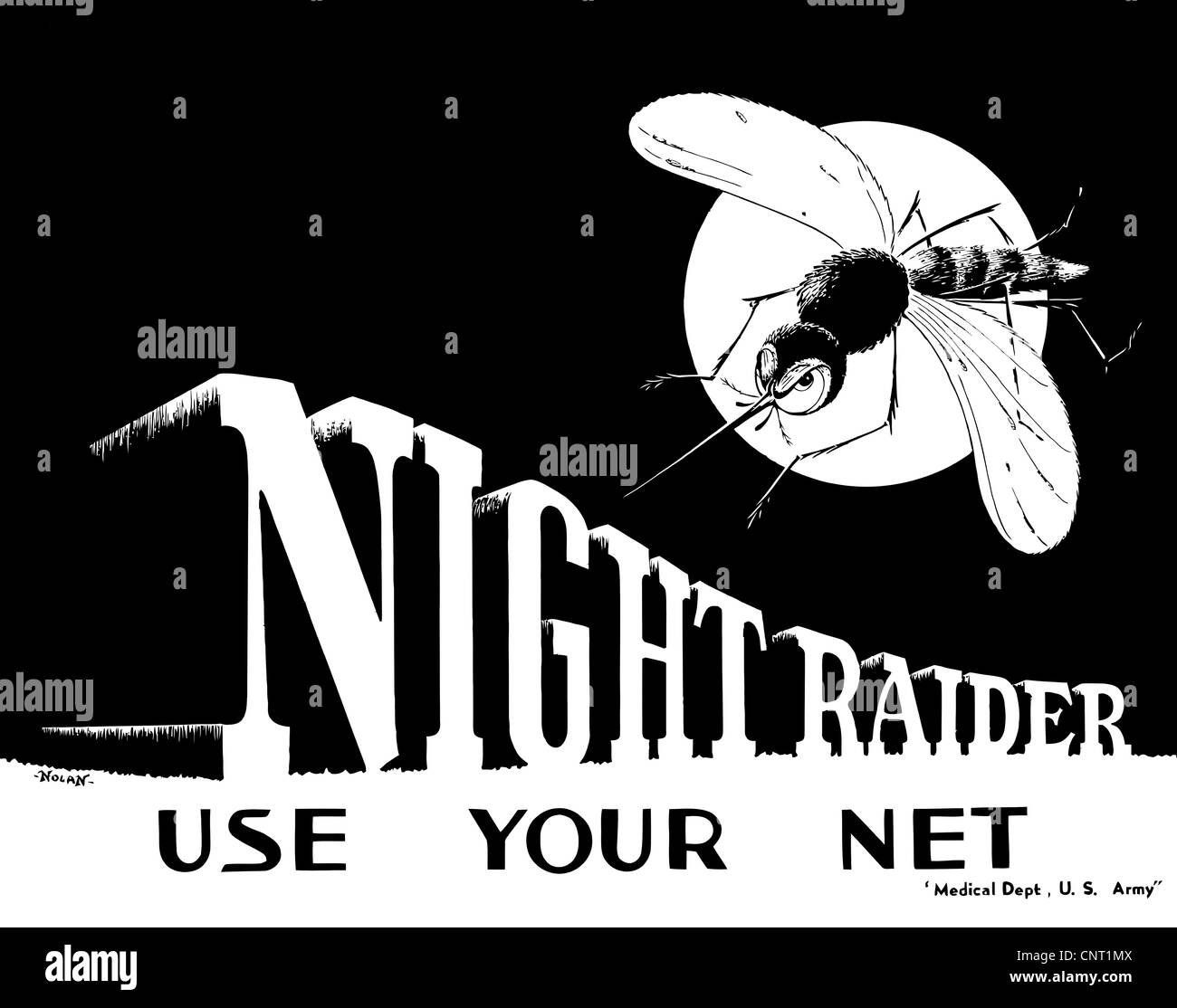 Vintage moon advertisement Black and White Stock Photos & Images - Alamy