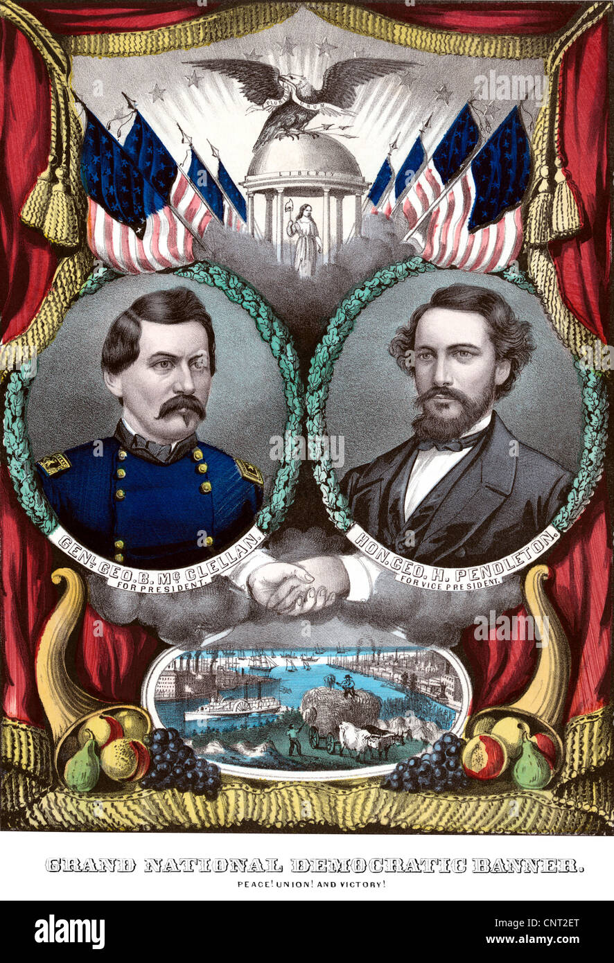 Presidential election 19th century hi-res stock photography and images ...