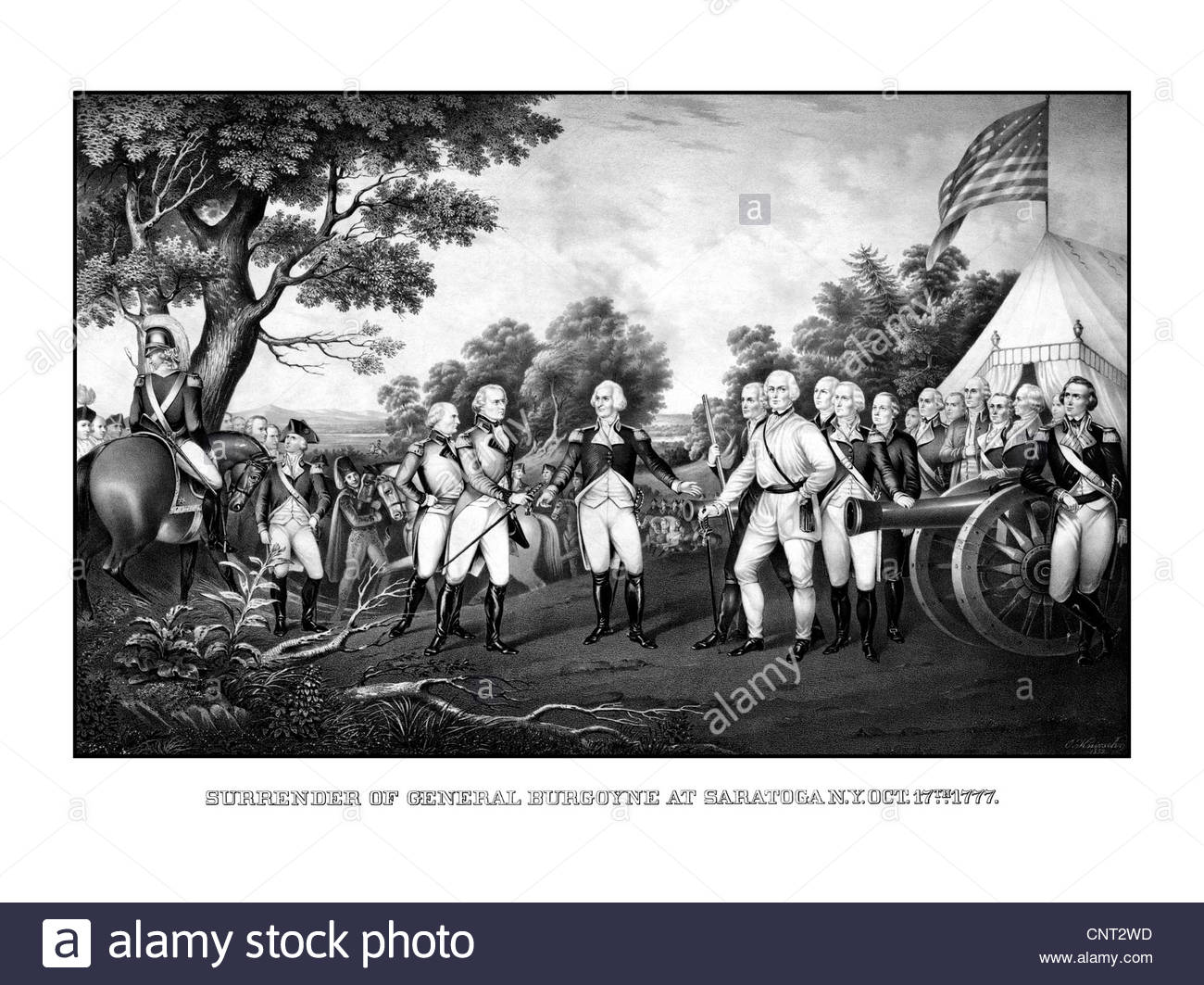 Saratoga Burgoyne High Resolution Stock Photography and Images - Alamy