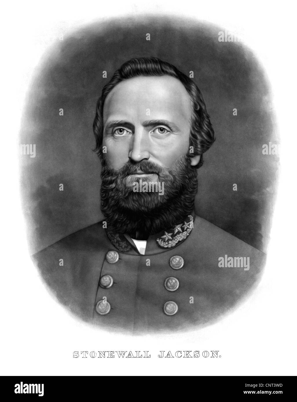 Confederate general thomas stonewall jackson Cut Out Stock Images ...