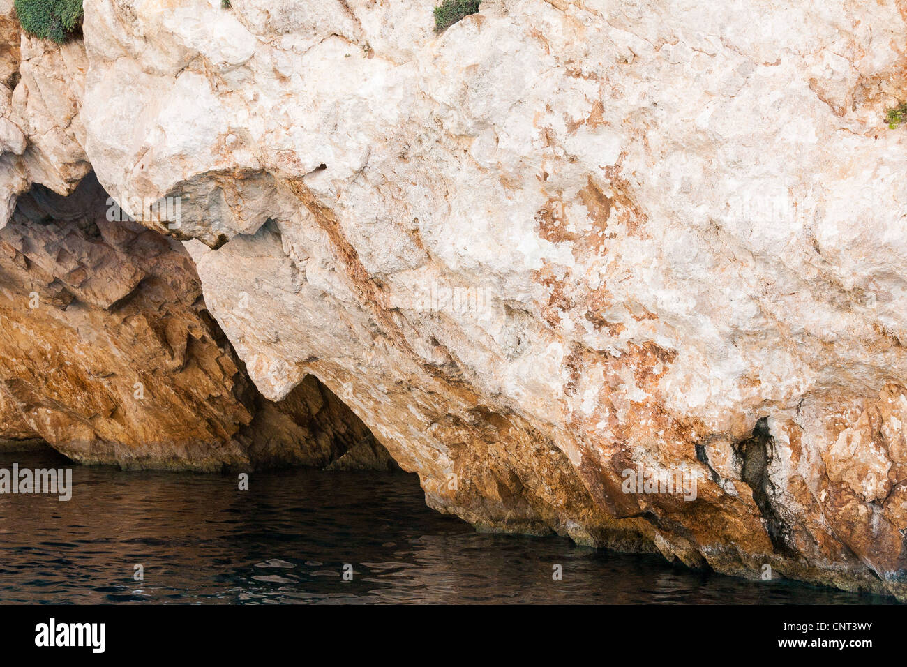 Face of Poseidon, Porto Vroma Stock Photo - Alamy