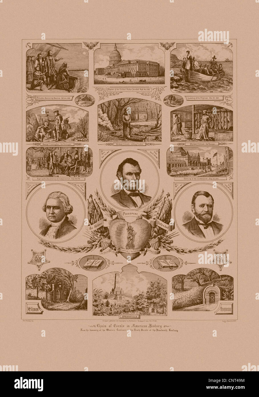 American history hi-res stock photography and images - Alamy