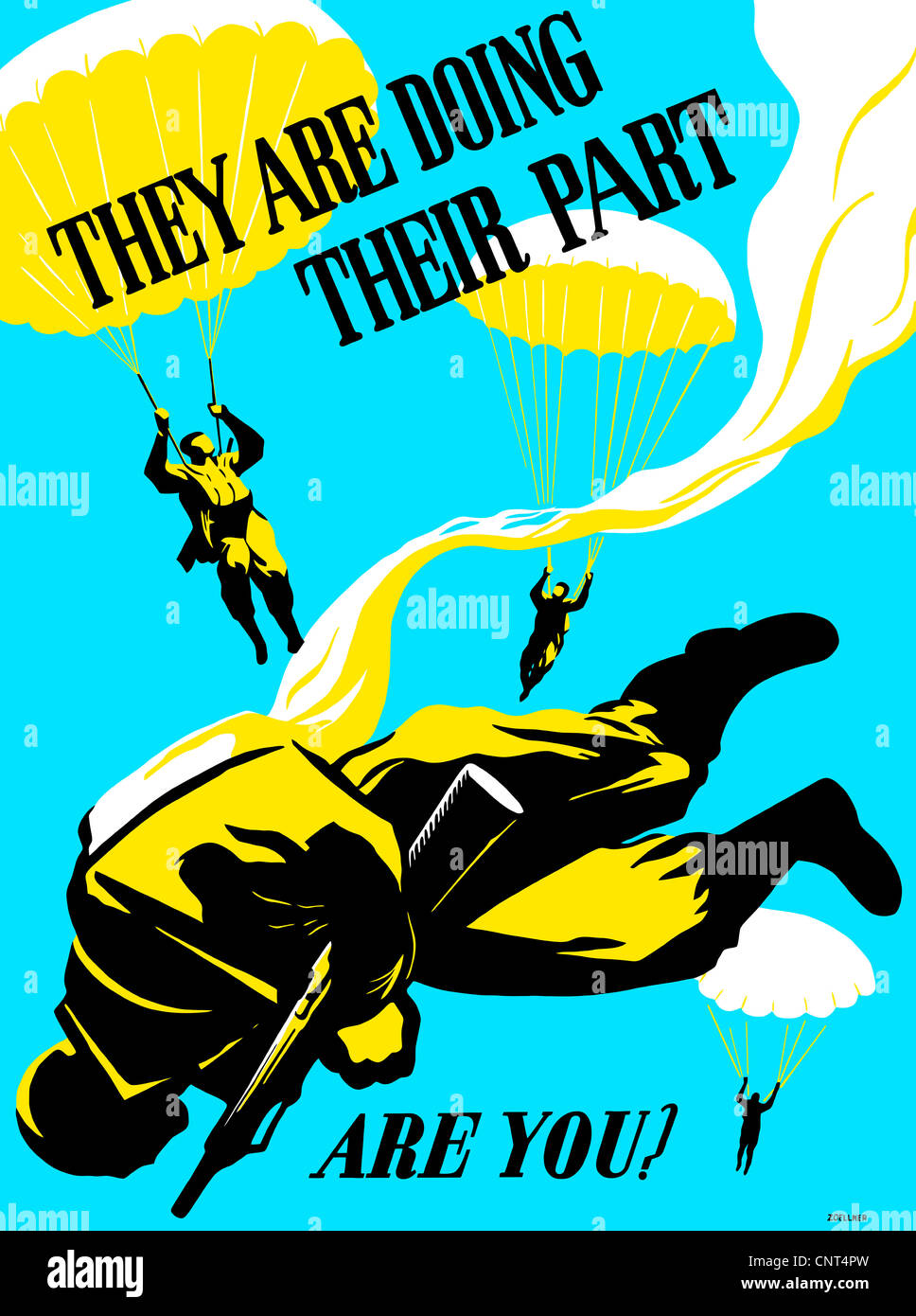 World war ii paratrooper hi-res stock photography and images - Alamy