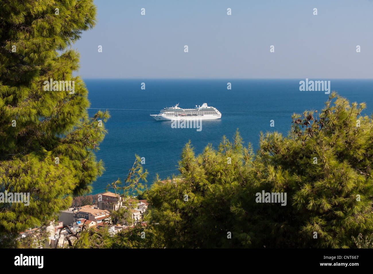 Bohali (Bochali) above Zakynthos Town Stock Photo - Alamy