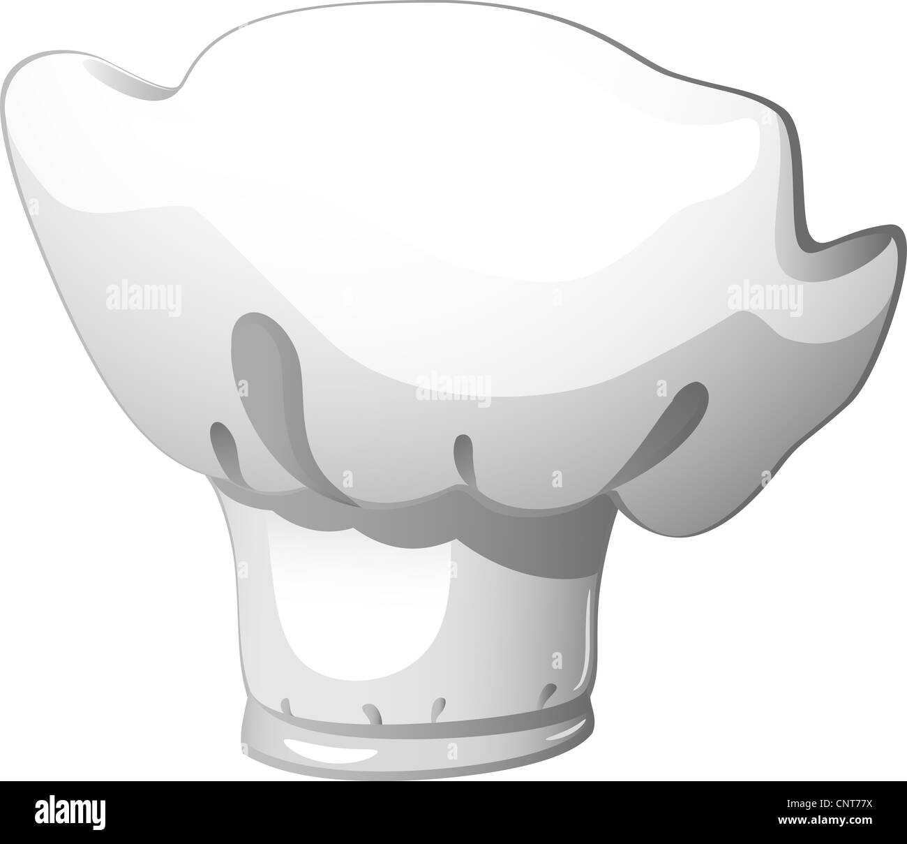 Chefs hat illustration isolated Black and White Stock Photos & Images ...