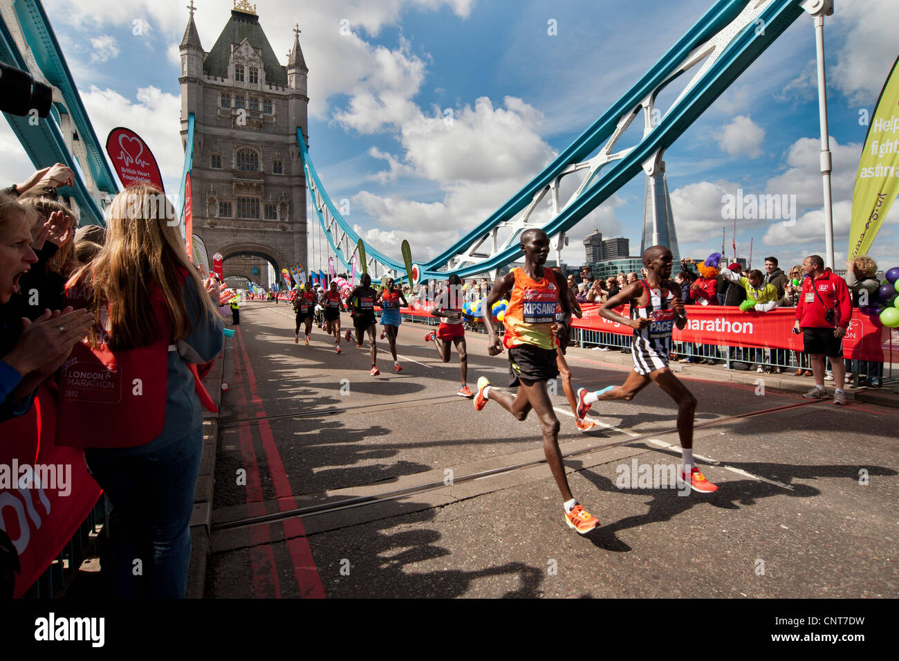 London Marathon Tower Bridge High Resolution Stock Photography and ...