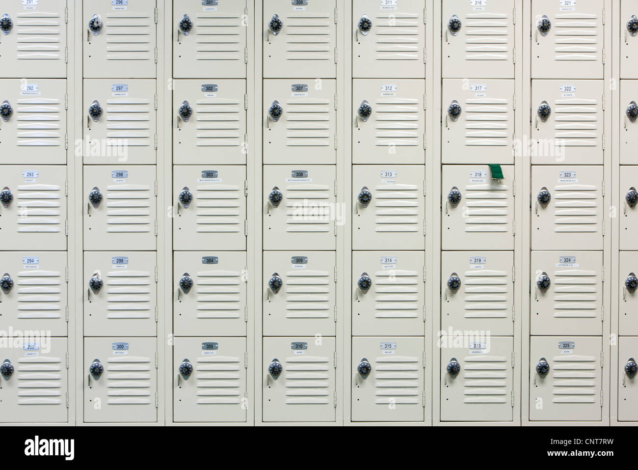 Lockers, full frame Stock Photo - Alamy