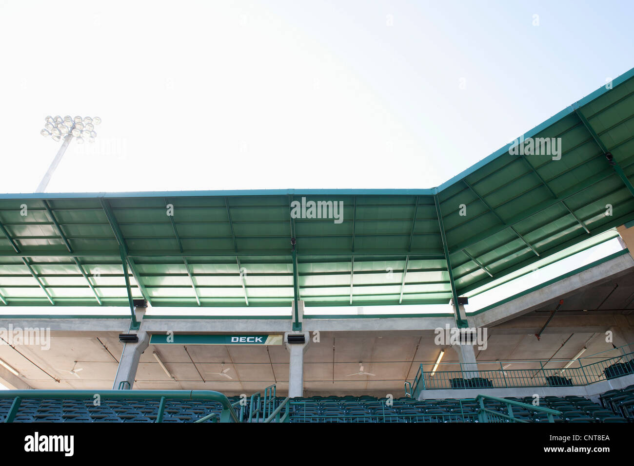 Empty stadium, cropped Stock Photo - Alamy