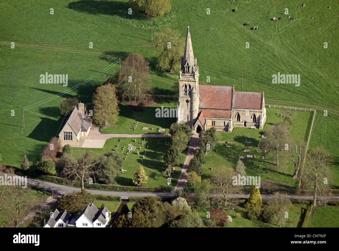 English church spire hi-res stock photography and images - Alamy