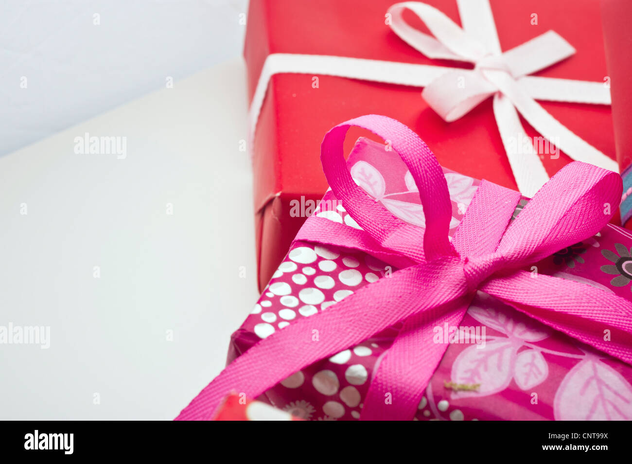 christmas, x-mas, valentine's day, celebration concept - smiling woman ...
