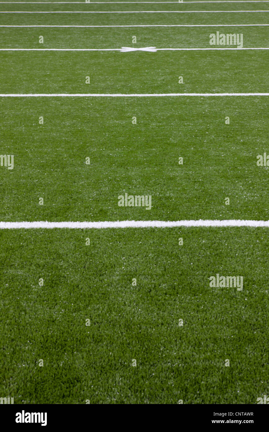 Football field, close-up Stock Photo - Alamy