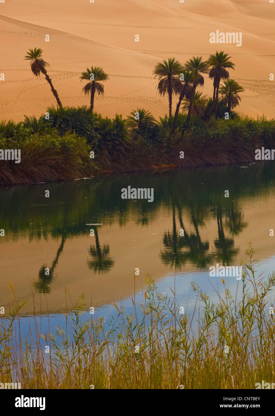 Ubari Sand Sea Libya Lake High Resolution Stock Photography and Images ...