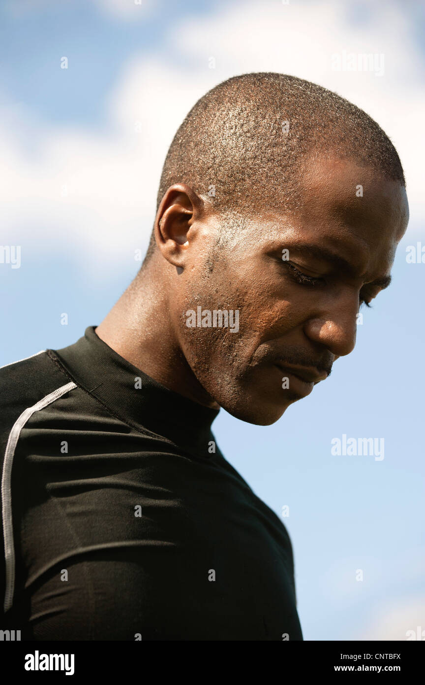 Heads turned down hi-res stock photography and images - Alamy