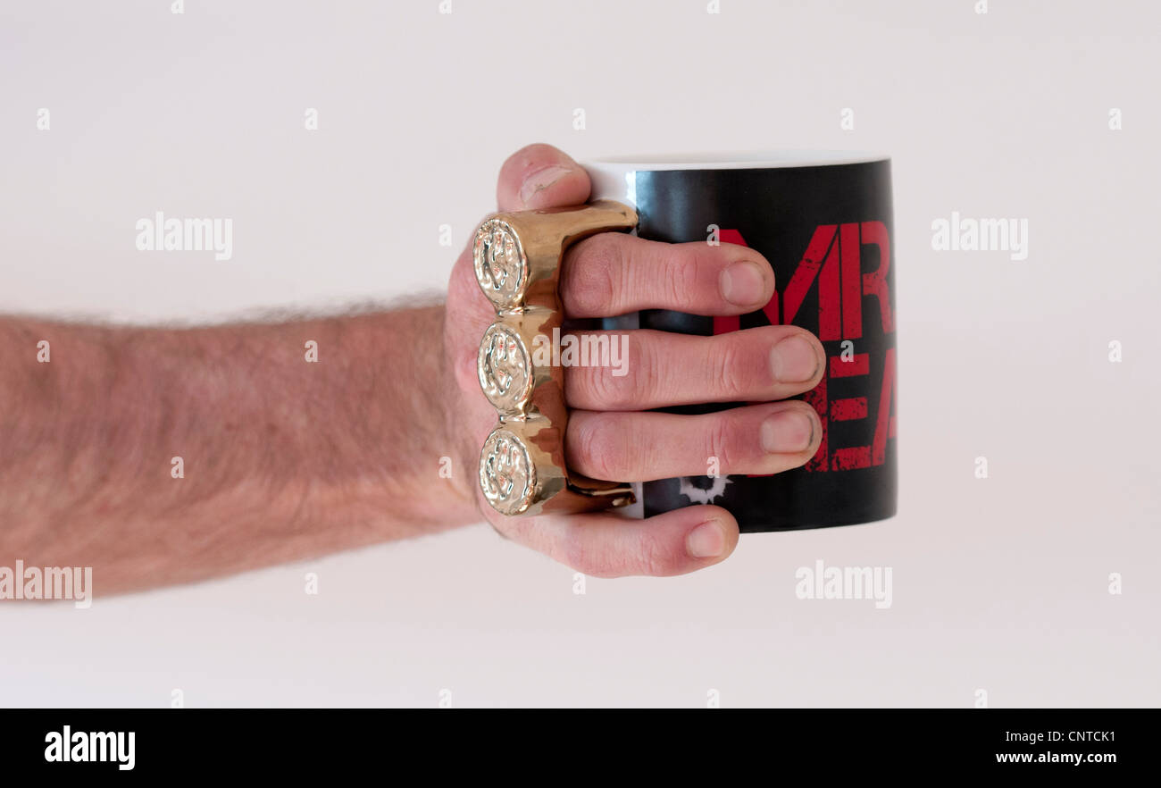 "Mr Tea" ceramic mug based around the Mr T character in the "A Team" TV ...