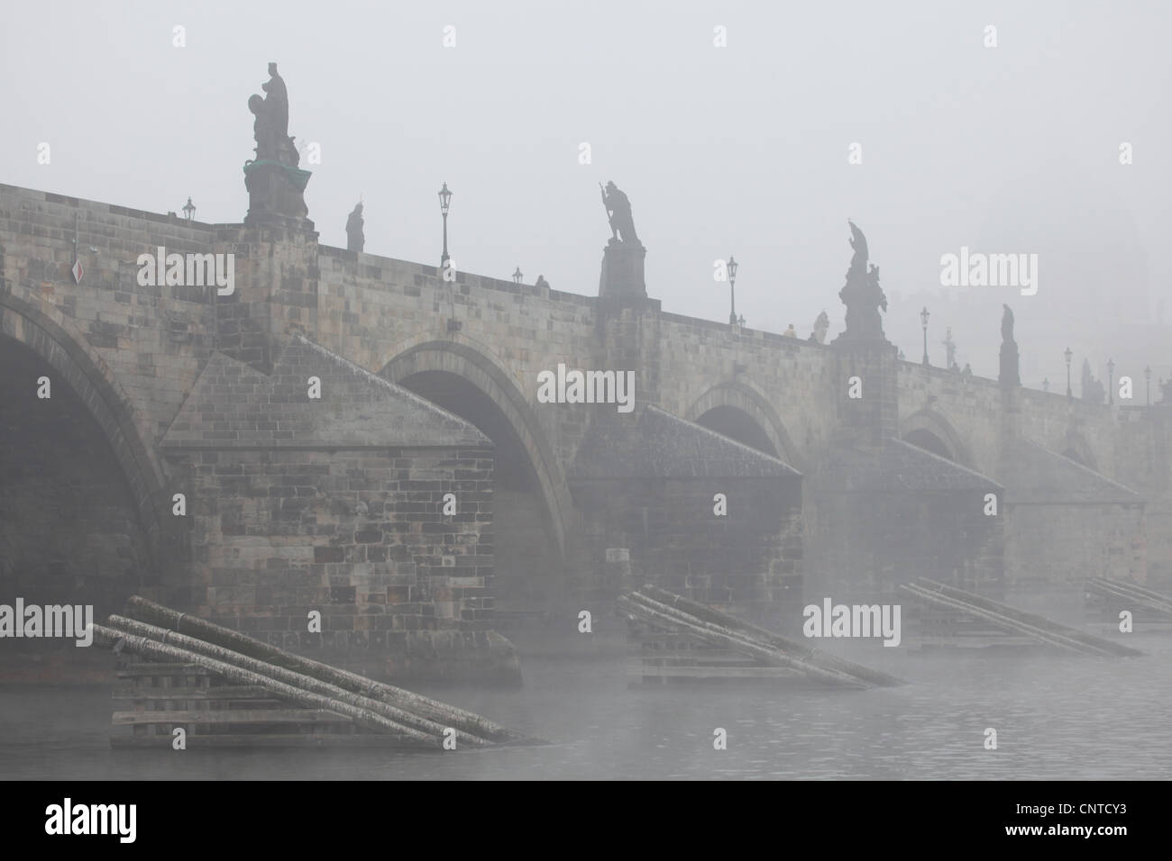 Prague Bridge Mist High Resolution Stock Photography and Images - Alamy