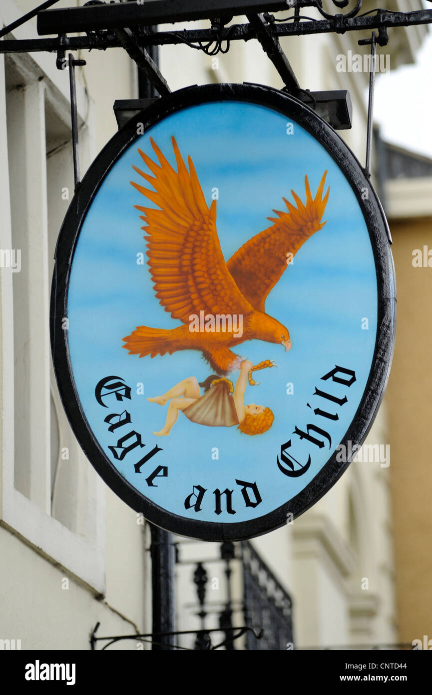 Eagle and child pub in oxford hi-res stock photography and images - Alamy