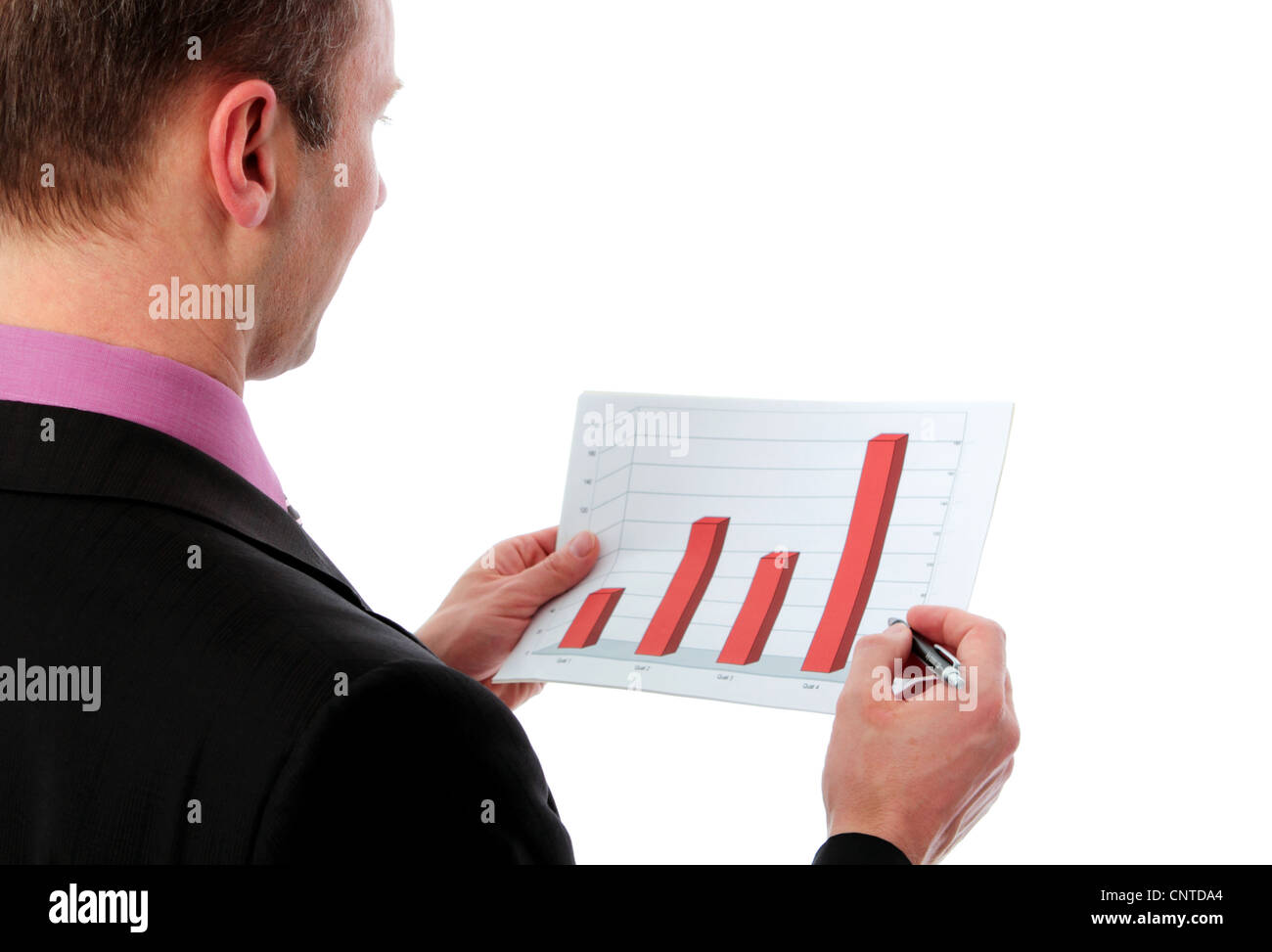 Business chart explain hi-res stock photography and images - Alamy