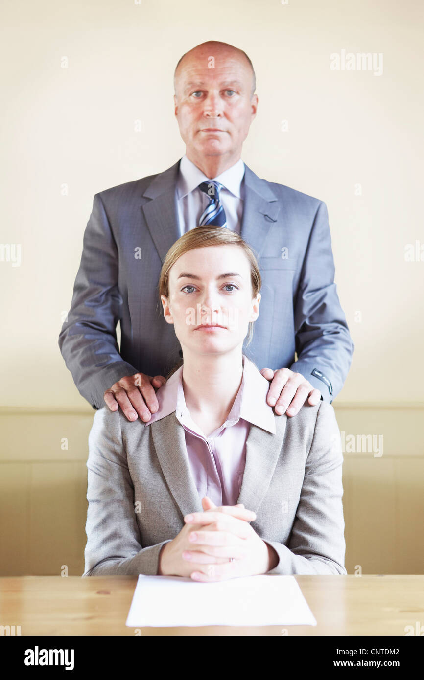 Somber business meeting hi-res stock photography and images - Alamy