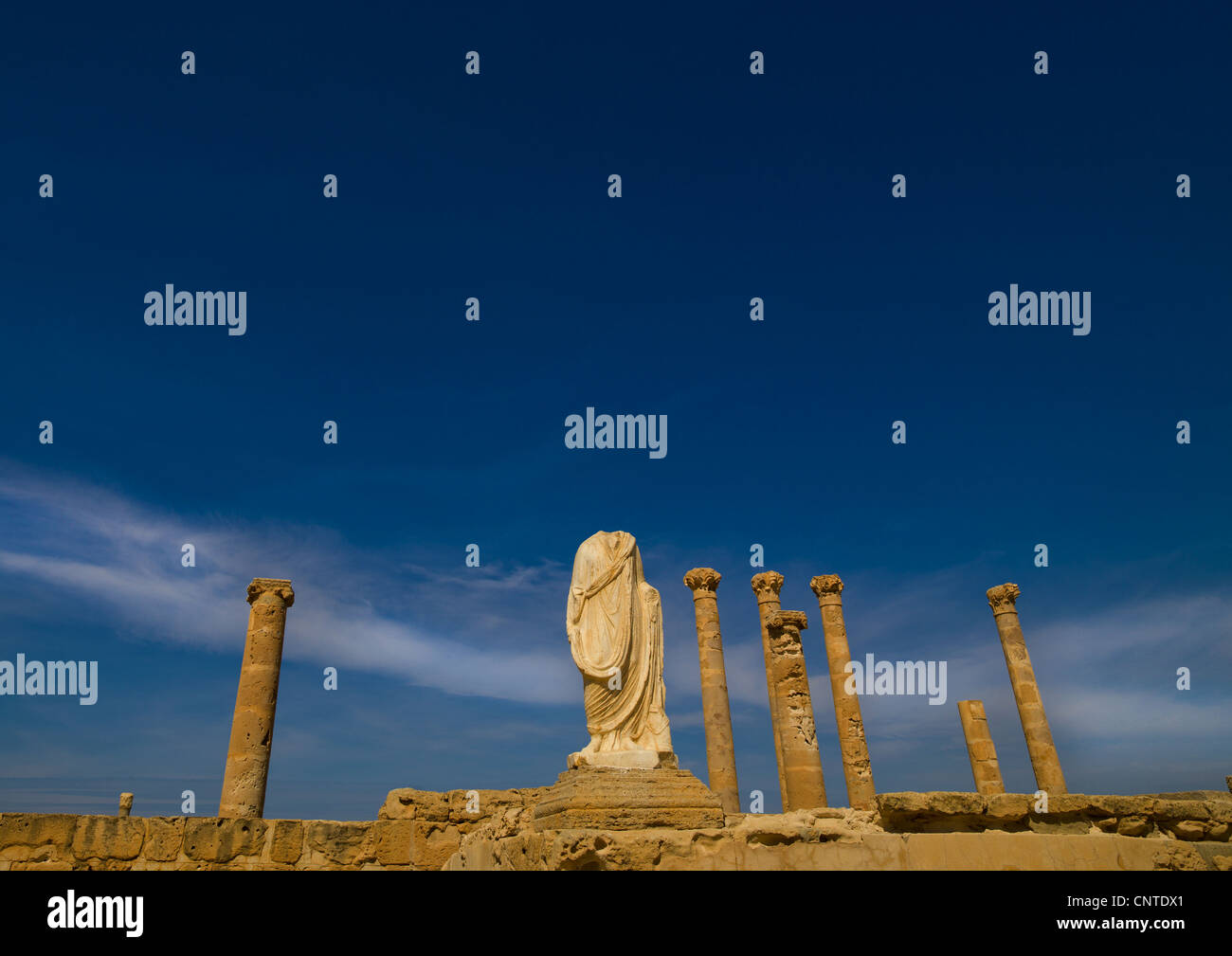 Sabratha ancient site, Libya Stock Photo - Alamy