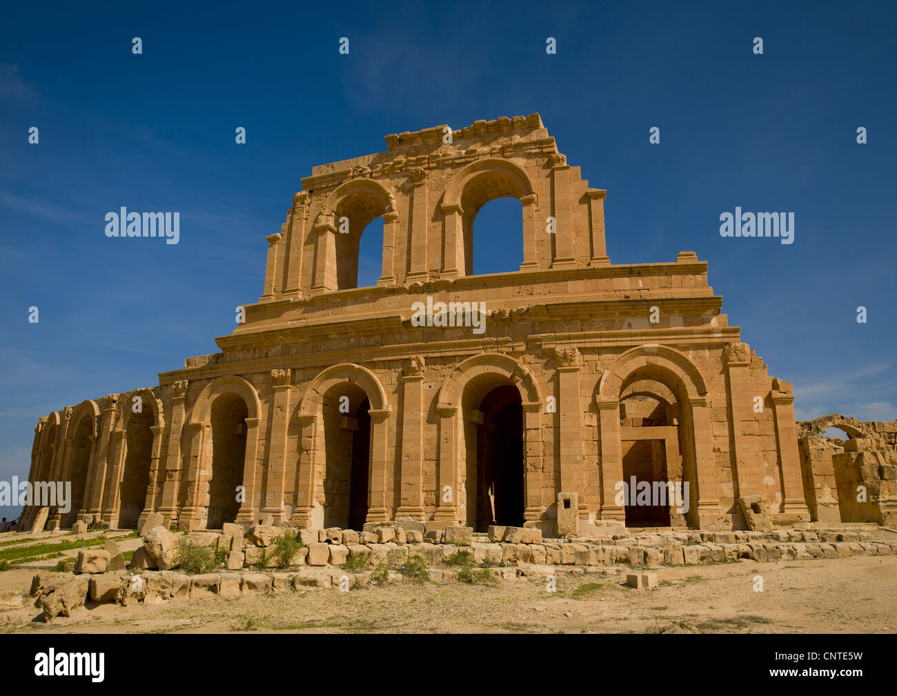 Sabratha ancient site, Libya Stock Photo - Alamy