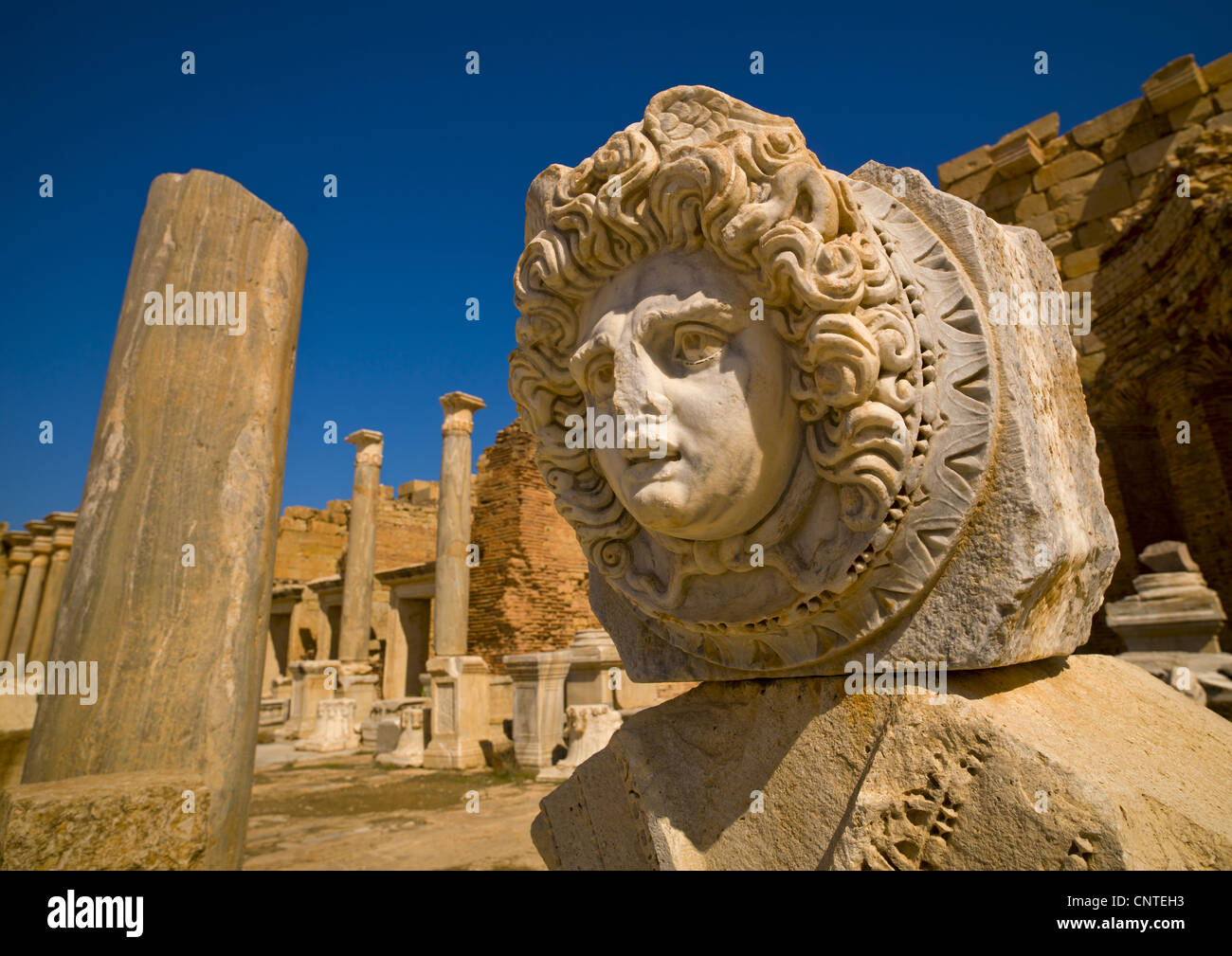 Leptis Magna, Libya Stock Photo - Alamy