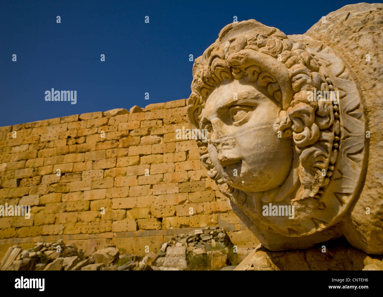 Libya roman medusa hi-res stock photography and images - Alamy