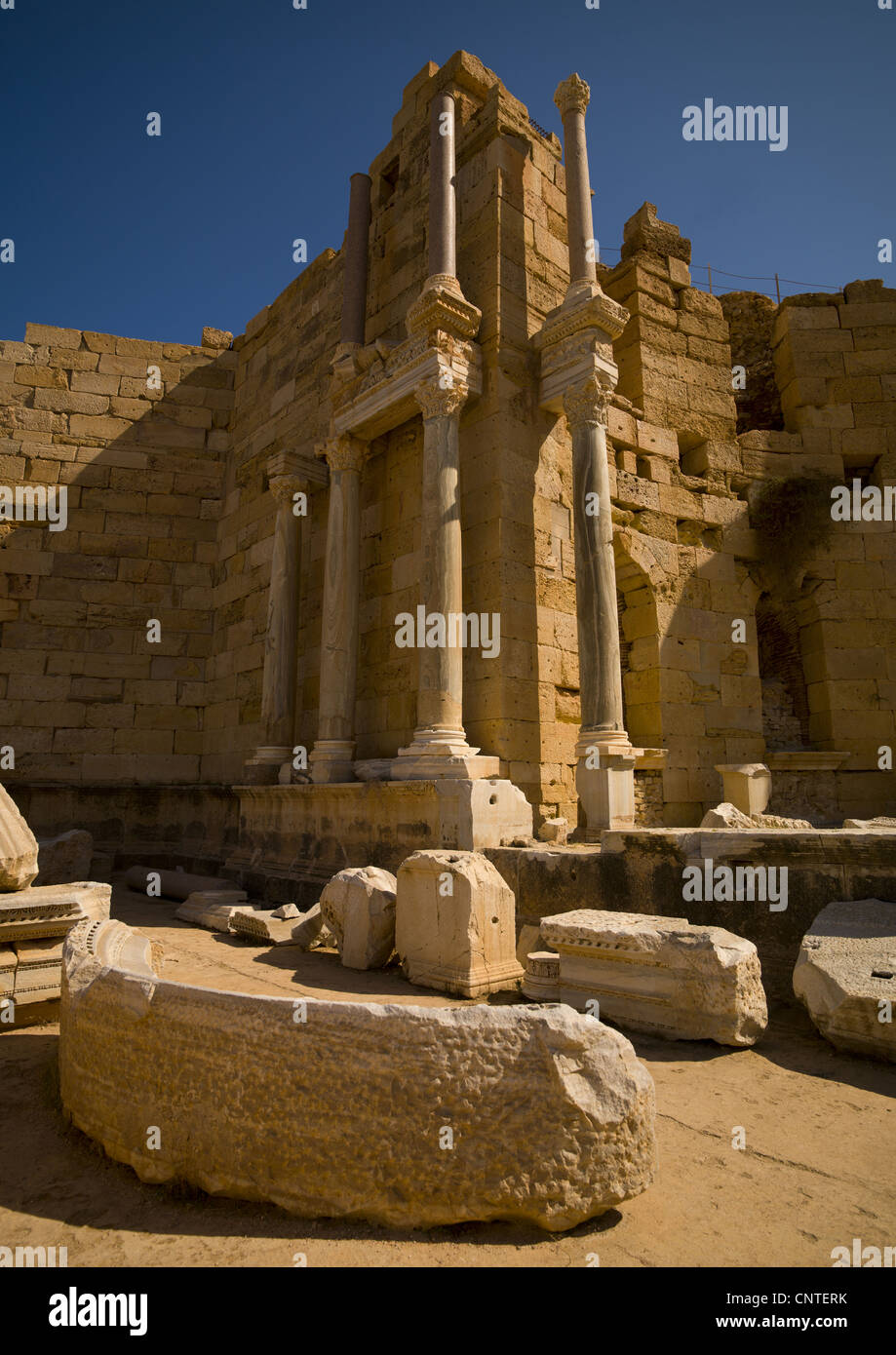 Libya tripolitania leptis magna hi-res stock photography and images - Alamy