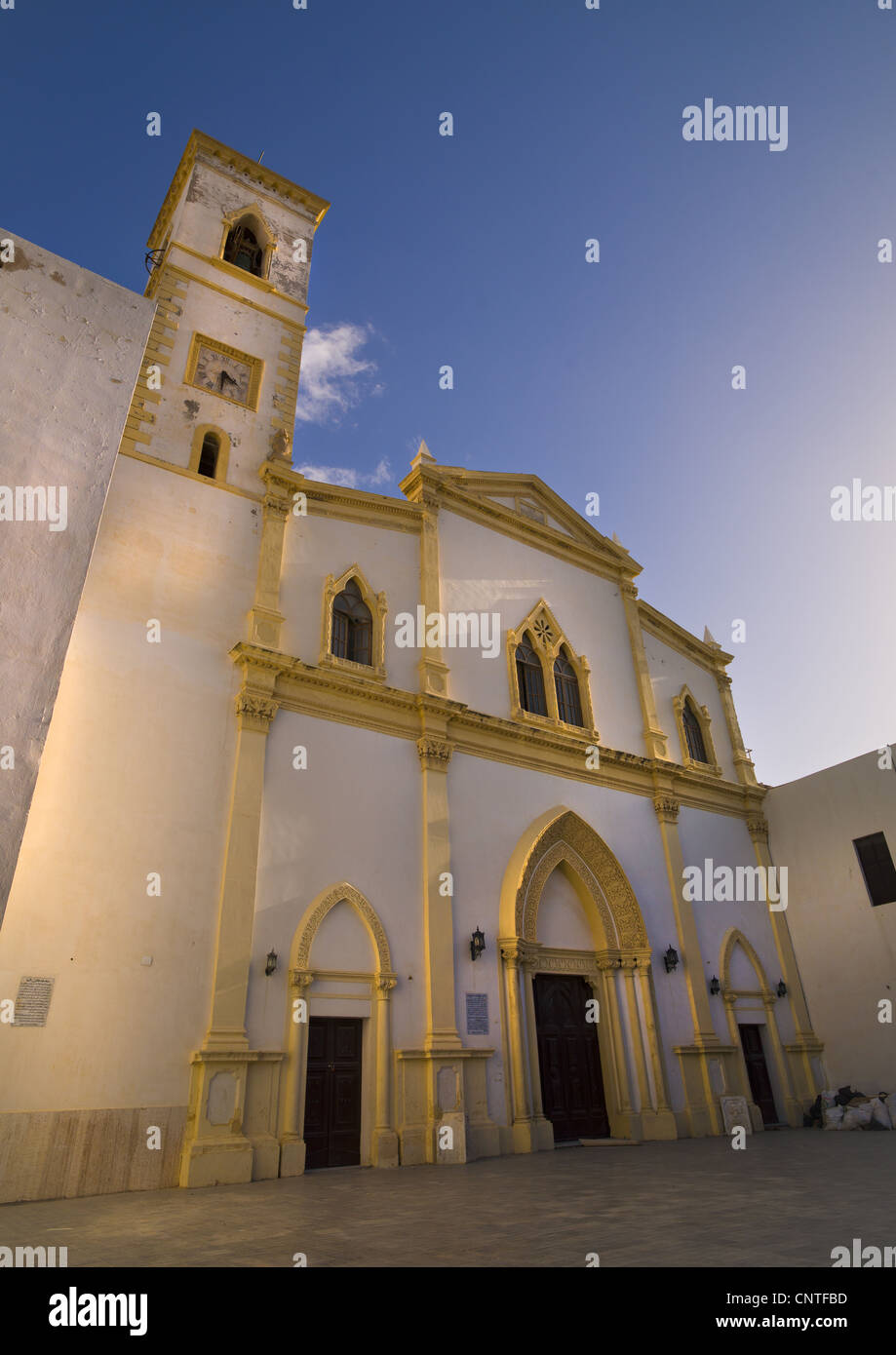 Ols church, Tripoli, Libya Stock Photo - Alamy