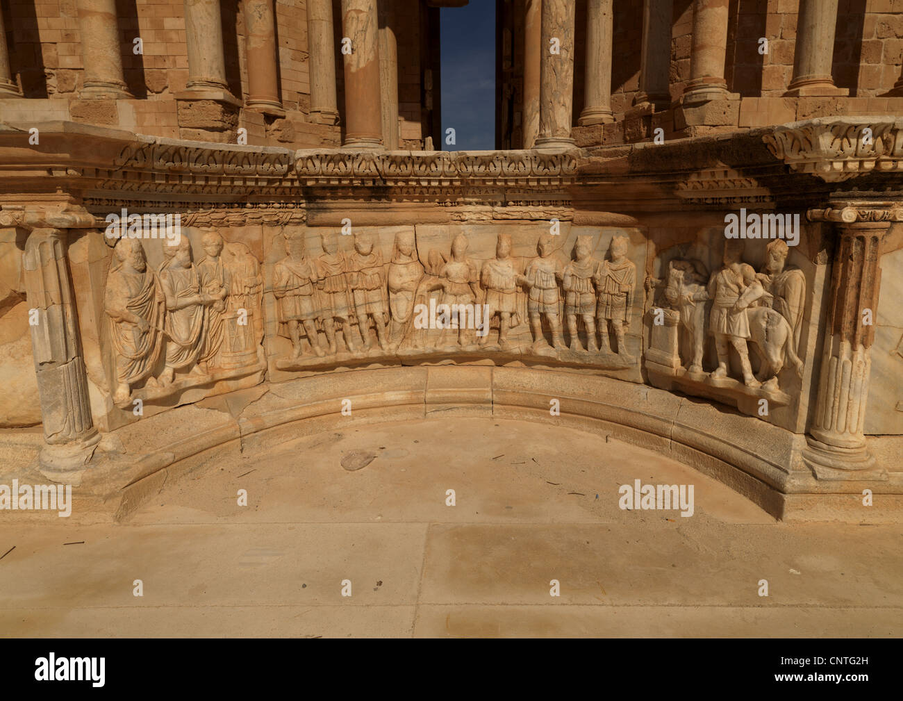 Sabratha ancient site, Libya Stock Photo - Alamy