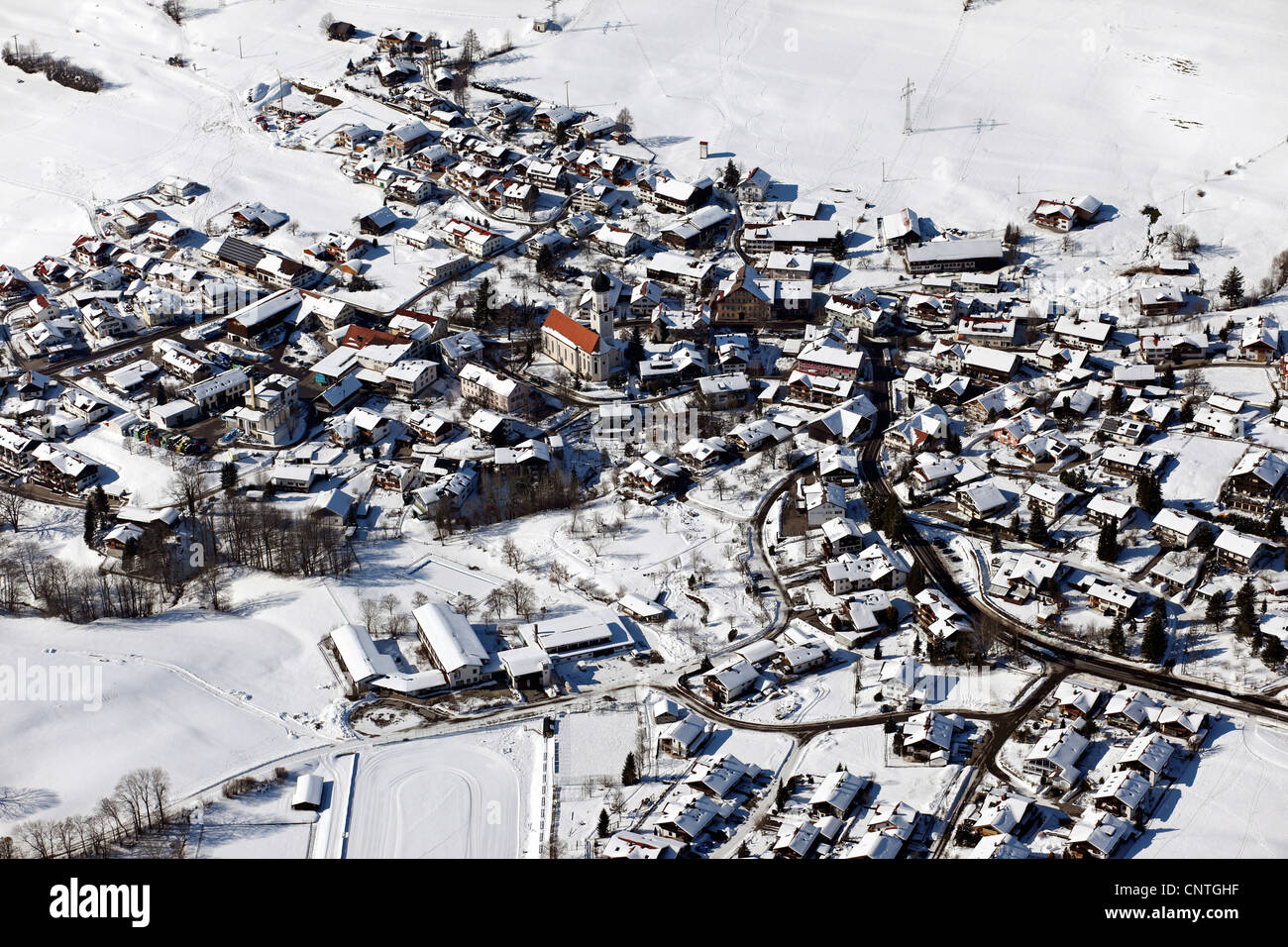Rettenberg in winter, Germany, Bavaria, Allgaeu Stock Photo - Alamy
