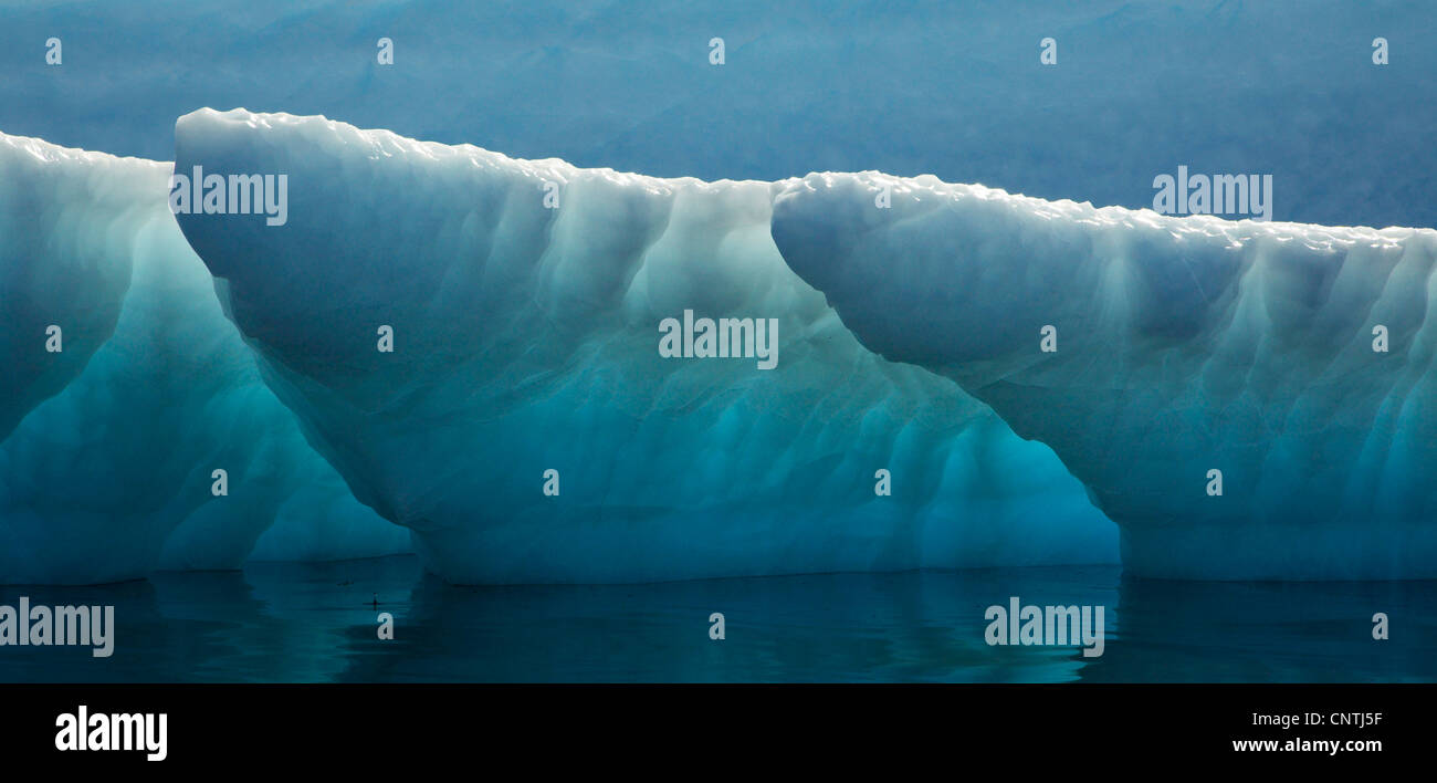 blue iceberg, Greenland, Ammassalik, East Greenland, Kulusuk Stock ...