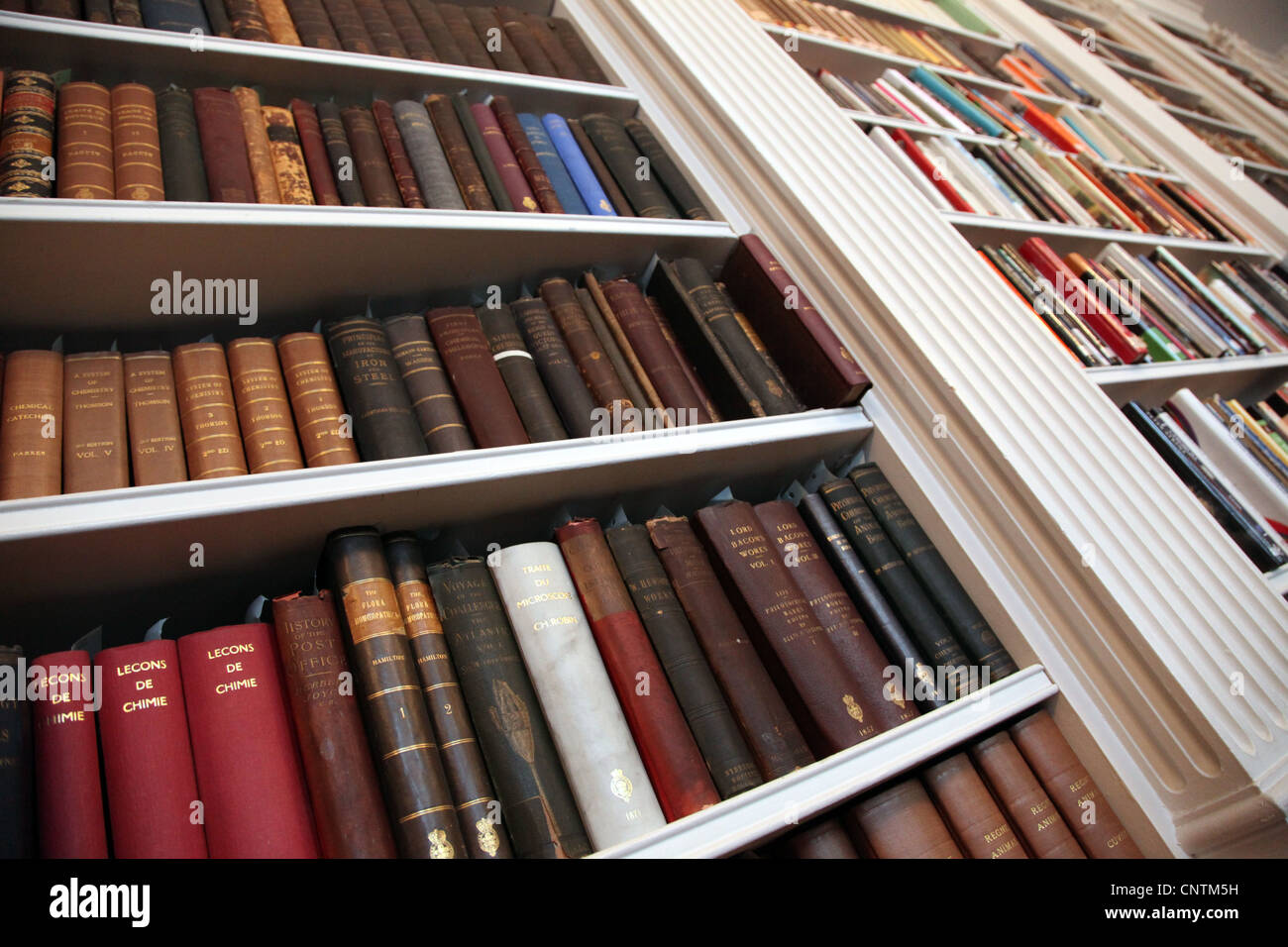 Historic library philosophy shelves hi-res stock photography and images ...