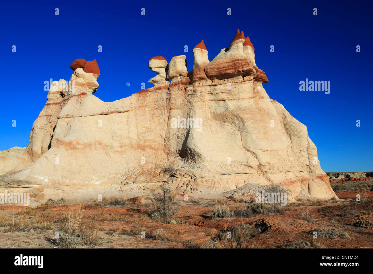 Blue Canyon, red and white limestone, USA, Arizona Stock Photo - Alamy