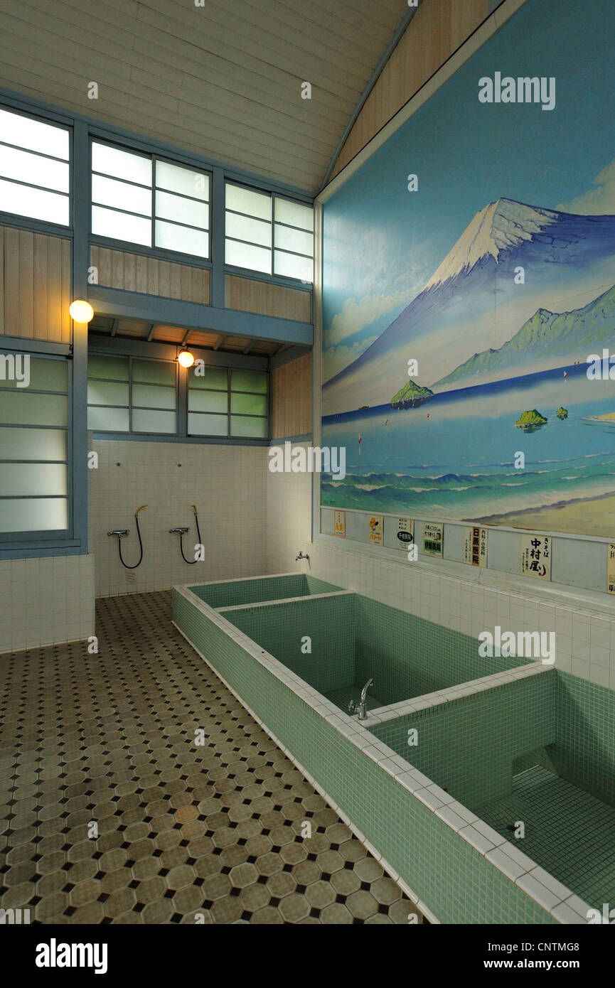 Public Bathouse Kodakara-yu, Edo-Tokyo Open Air Architectural Museum ...