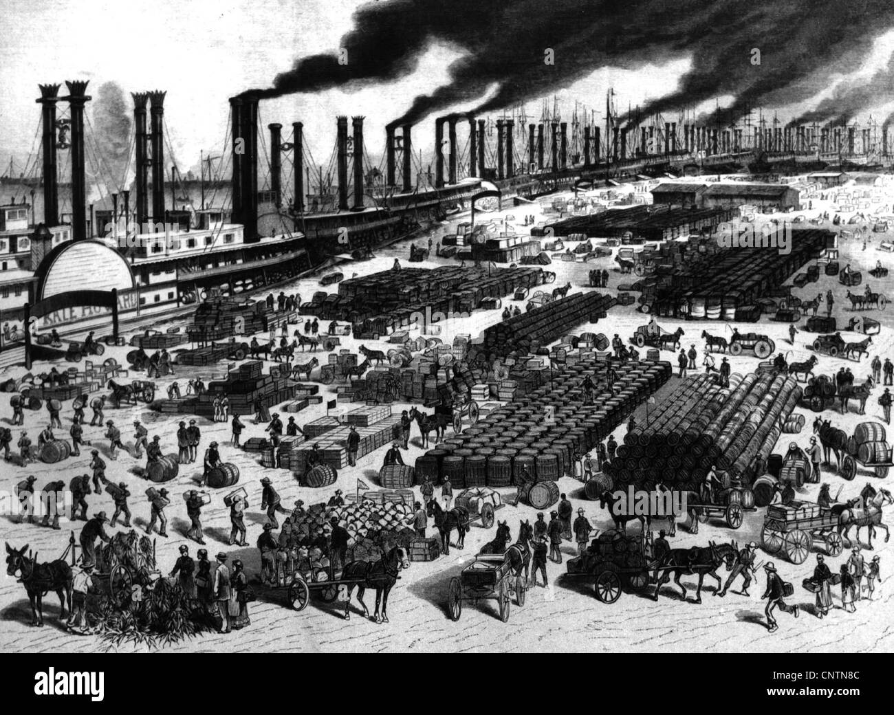 Historical port new orleans hi-res stock photography and images - Alamy