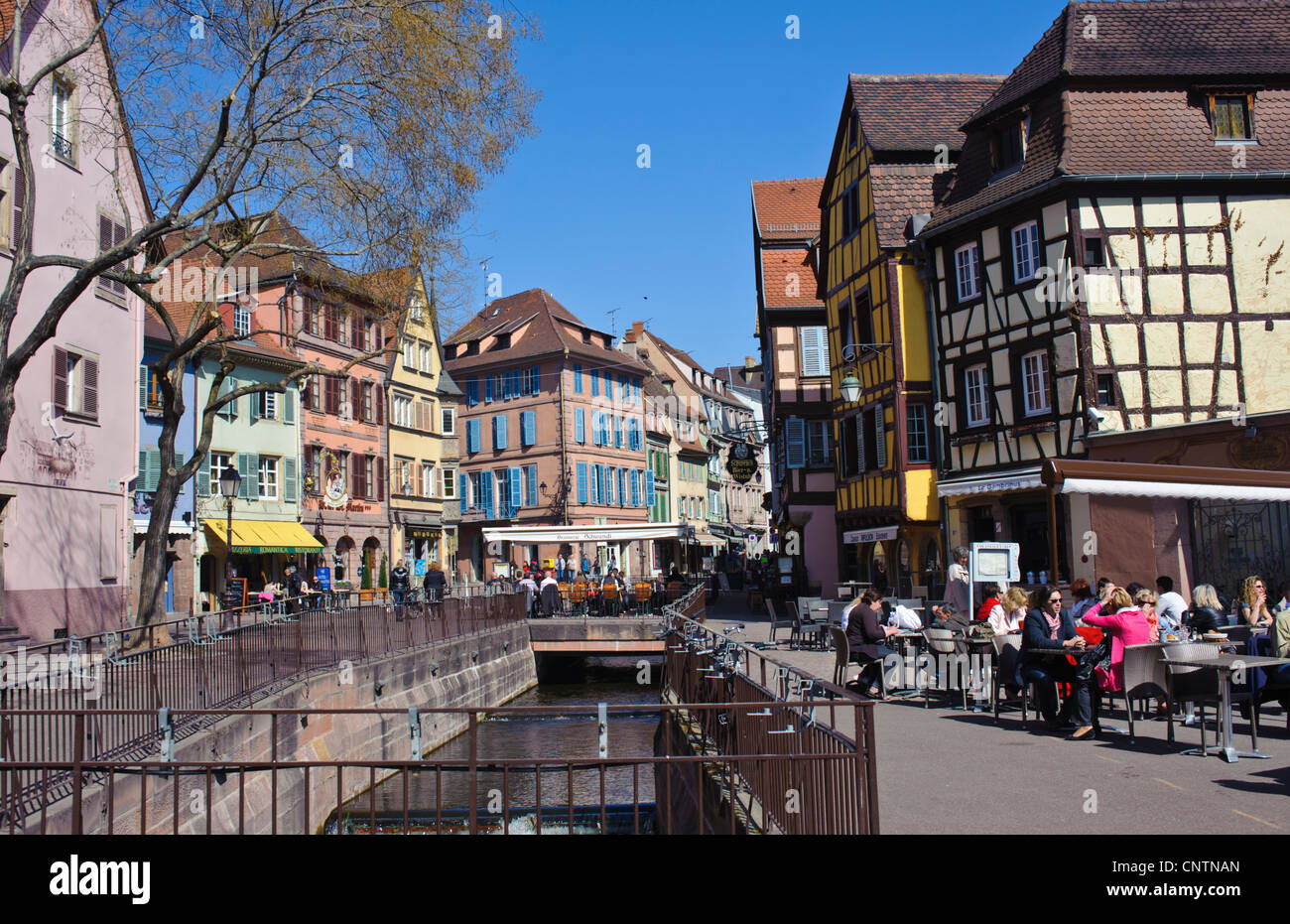 Buildings in Colmar, France, Alsace Stock Photo - Alamy
