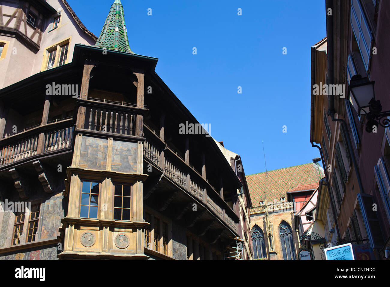 Buildings in Colmar, France, Alsace Stock Photo - Alamy