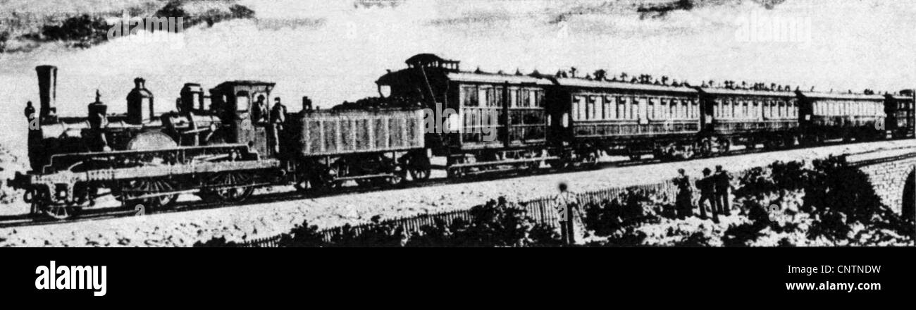 Orient express 1883 hi-res stock photography and images - Alamy