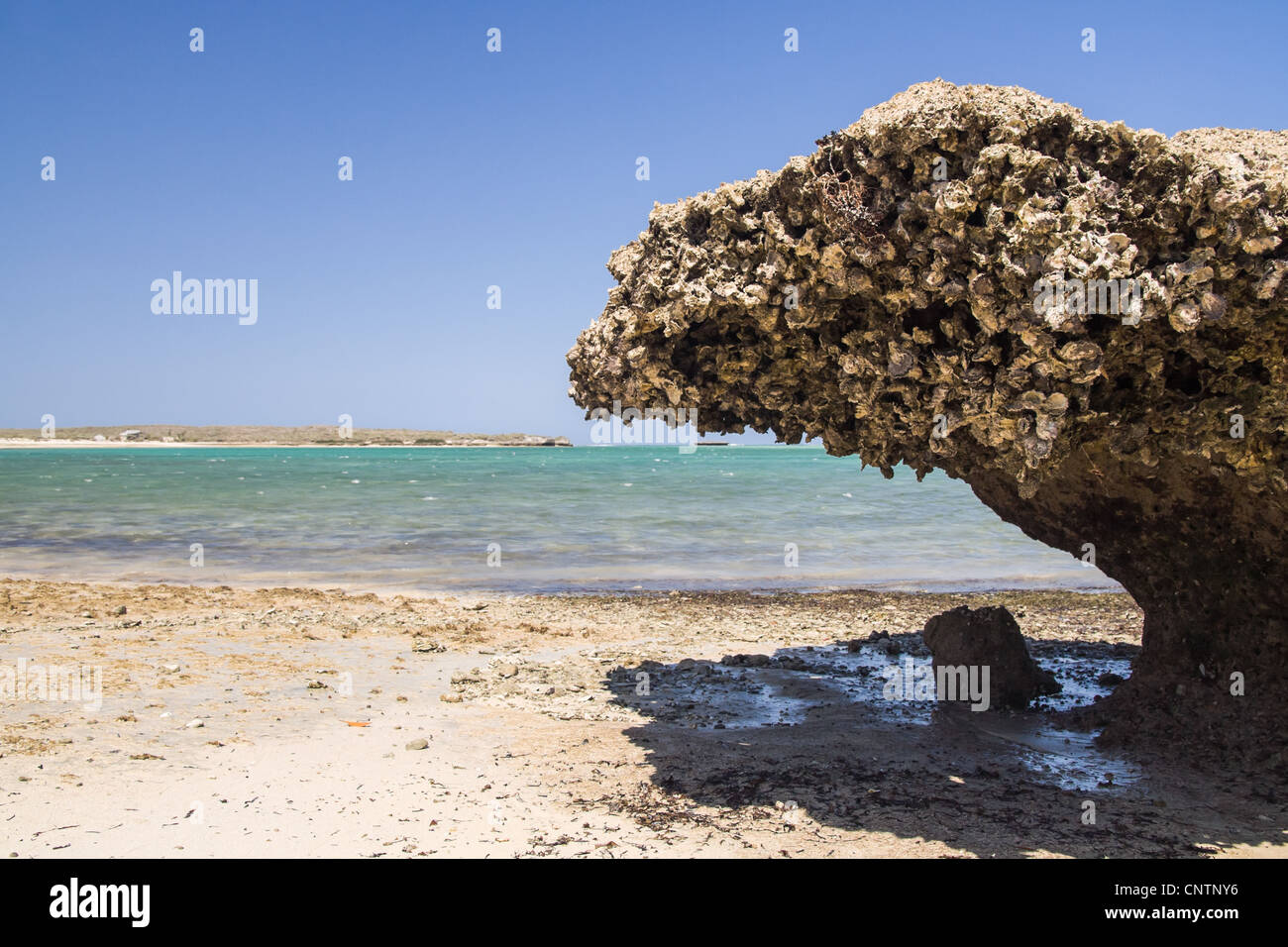 Seascape on the lagoon of Andavadoaka, southwestern Madagascar Stock ...