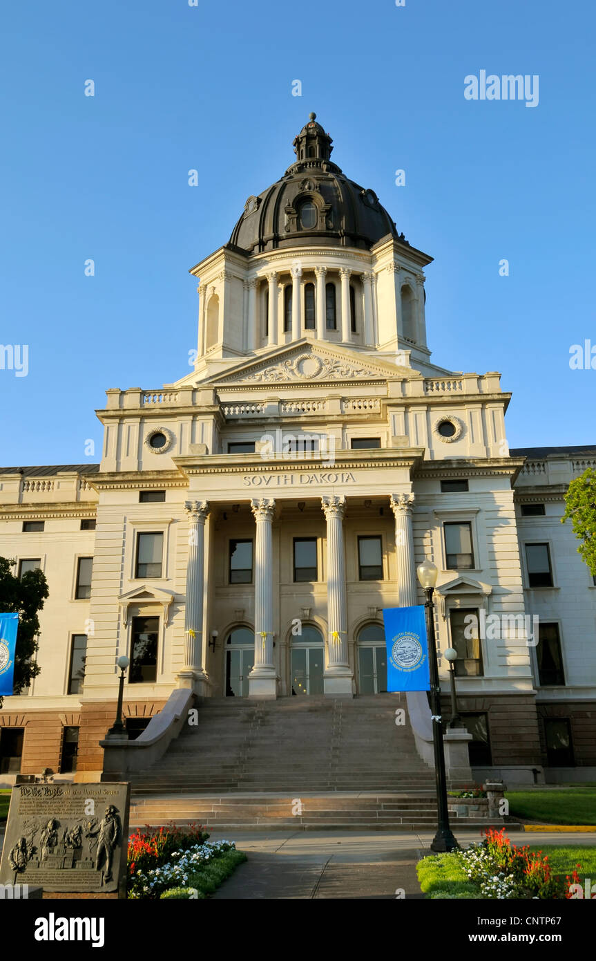 South Dakota State Capitol Building Complex Stock Photo - Alamy