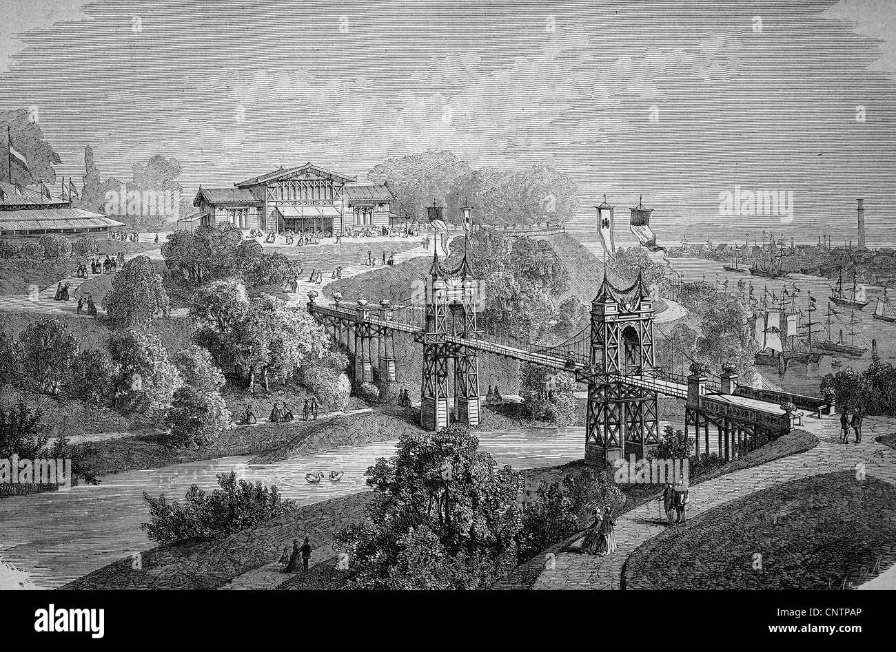 Projected construction of the international horticulture exhibition in ...