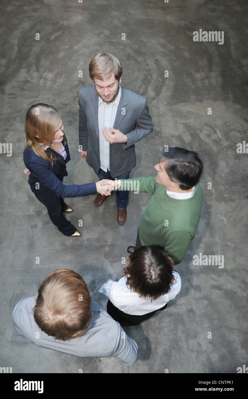 Business people lobby above view hi-res stock photography and images ...