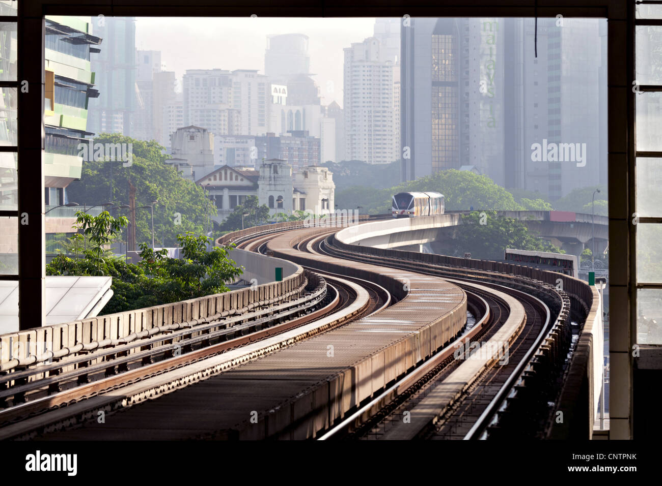Lrt train malaysia hi-res stock photography and images - Alamy