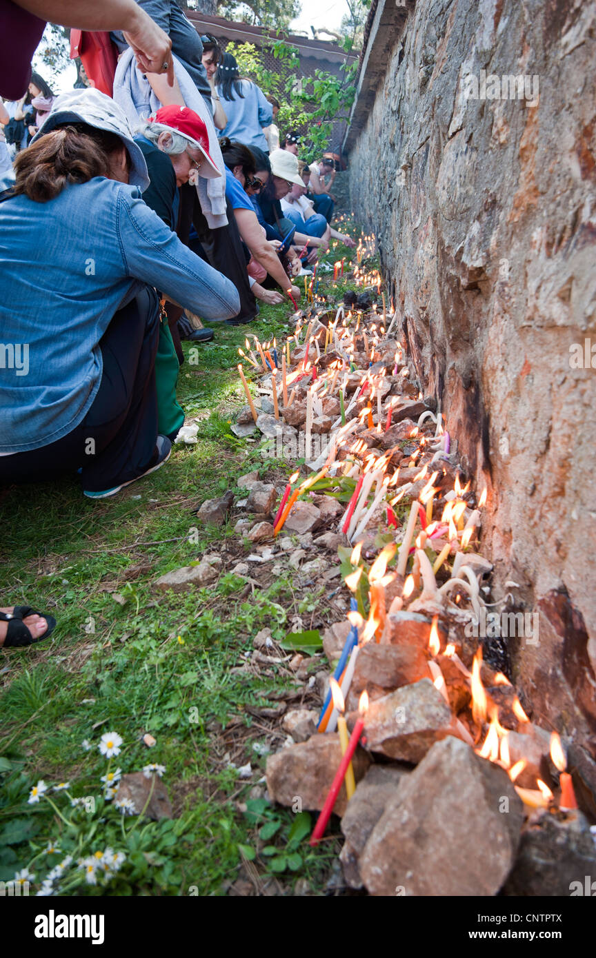 Easter ceremony for orthodox Stock Photo - Alamy